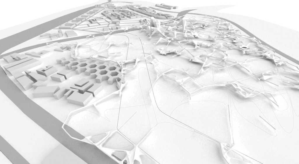 Urban growth simulation - Studio Archiologics